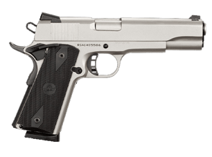 ROCK Standard FS Matte Nickel 45ACP 8rd