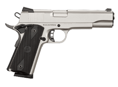 ROCK Standard FS Matte Nickel 45ACP 8rd