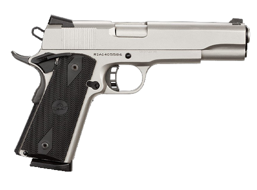 ROCK Standard FS Matte Nickel 45ACP 8rd